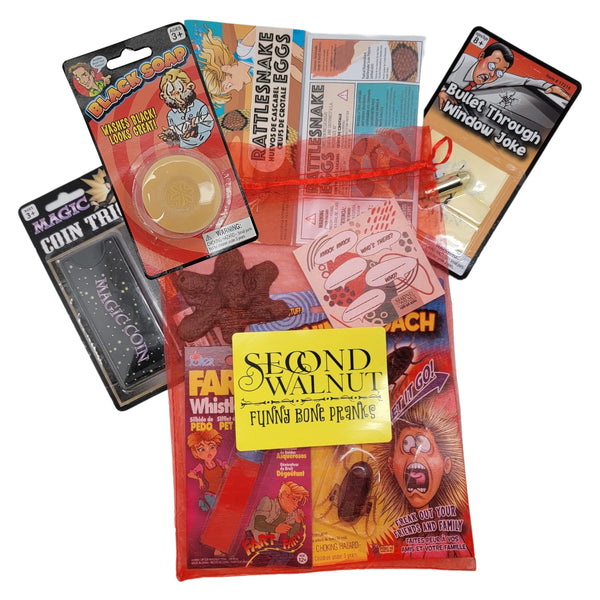 Practical Joke Gifts Pranks and Gags | Funny Bone Pranks | Basic 9 Pie ...